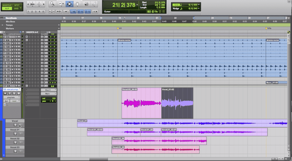 Guide to Producing Background Vocals in Pro Tools