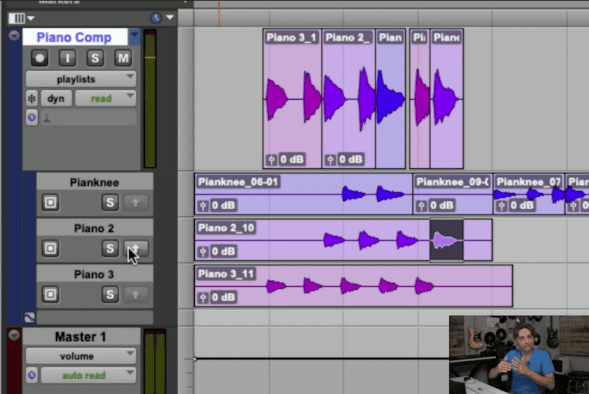 Playlist Recording & Editing in Pro Tools
