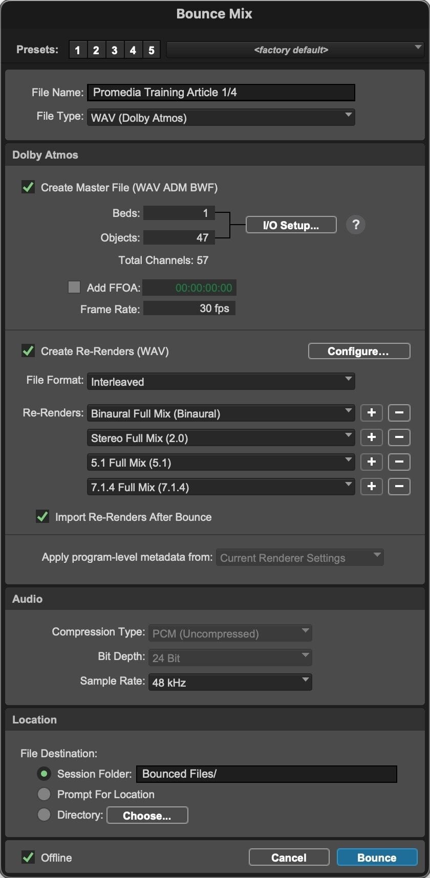 AVID Dolby Atmos Mixing Guide | Pro Tools Tips