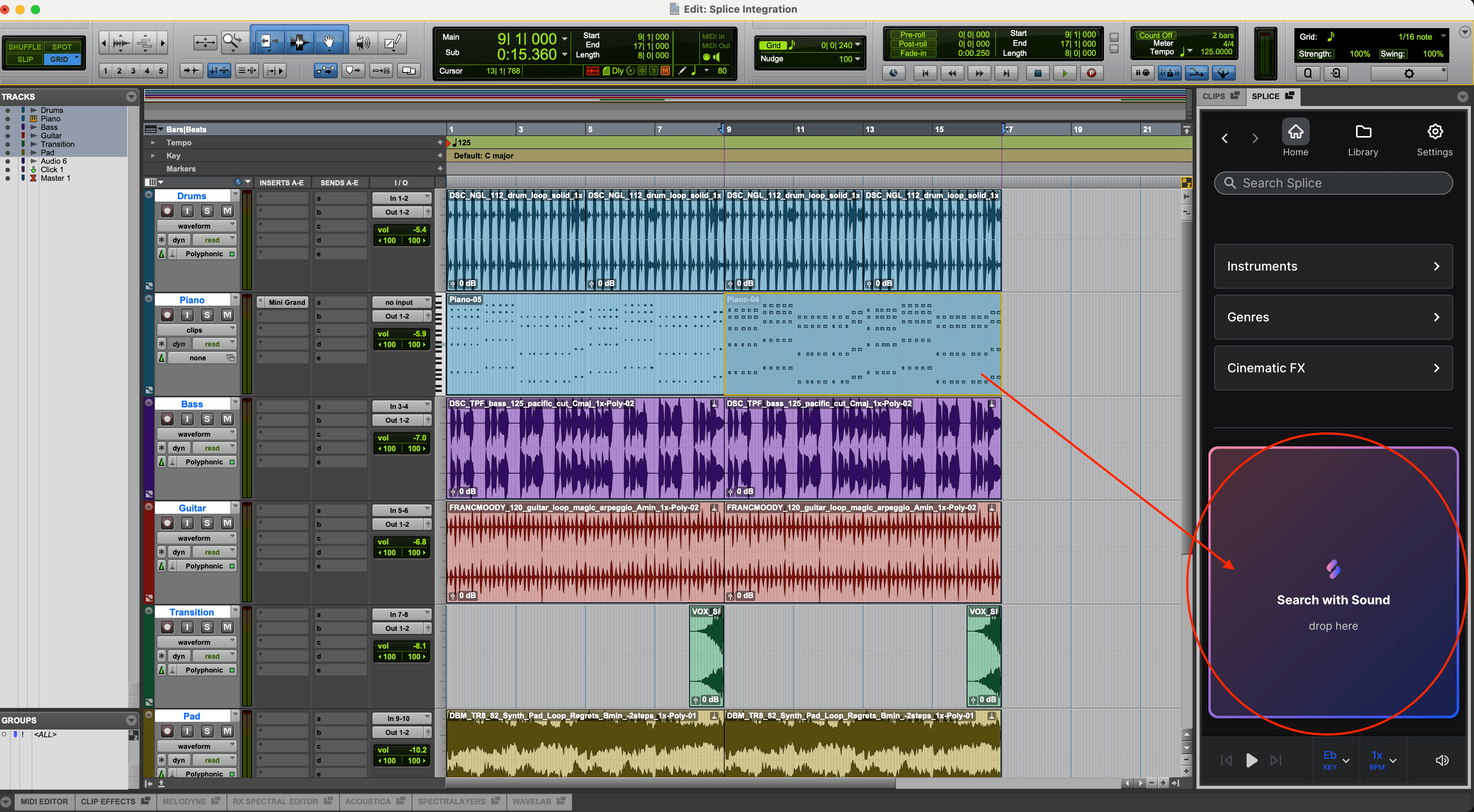 Pro Tools Adds Splice Integration